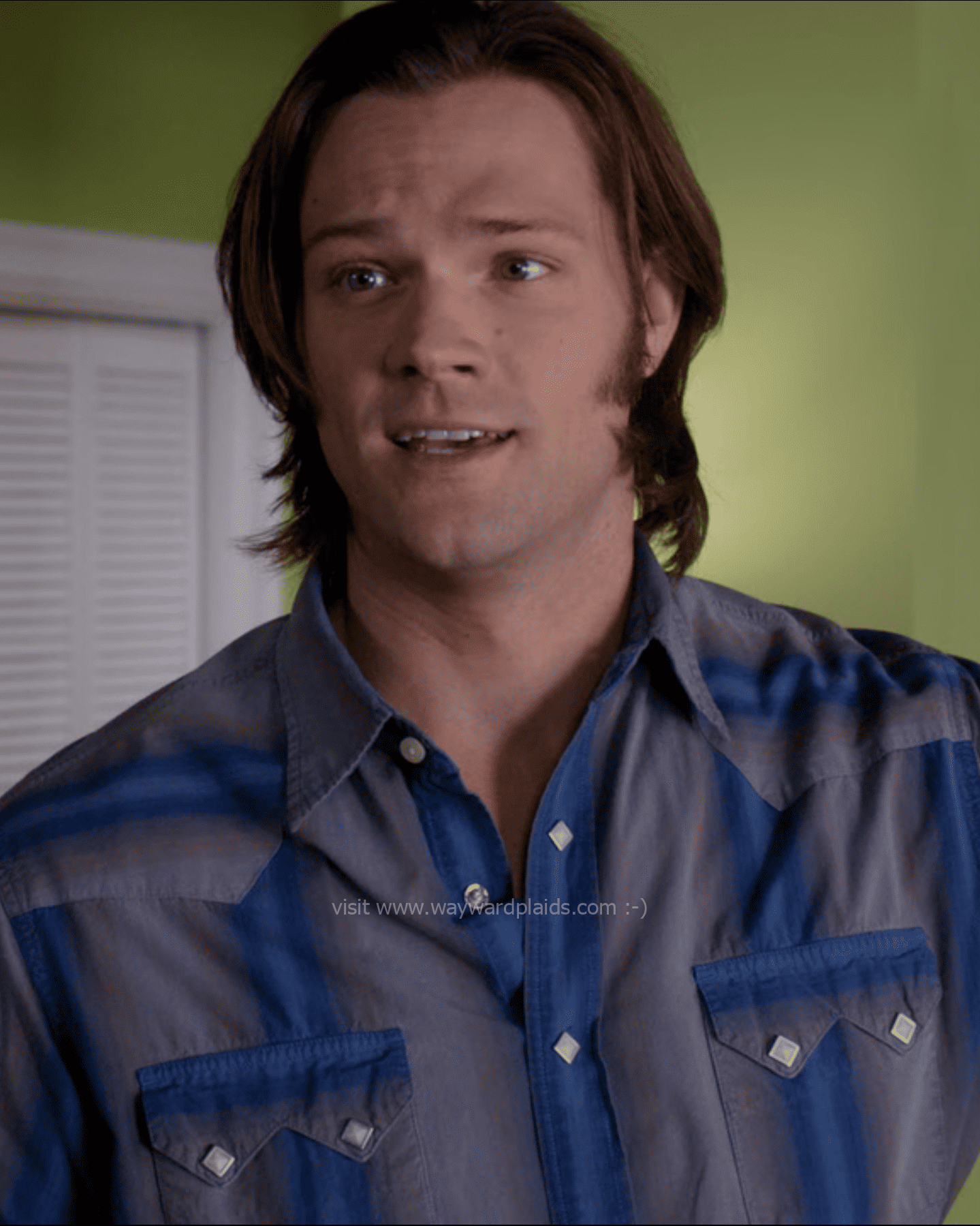 402. RARE – Sam’s Blue & Gray Sawtooth – Wayward Plaids